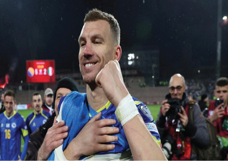 Edin Džeko tak menyangka masih bisa tampil di Piala Dunia pada usia 40 ...